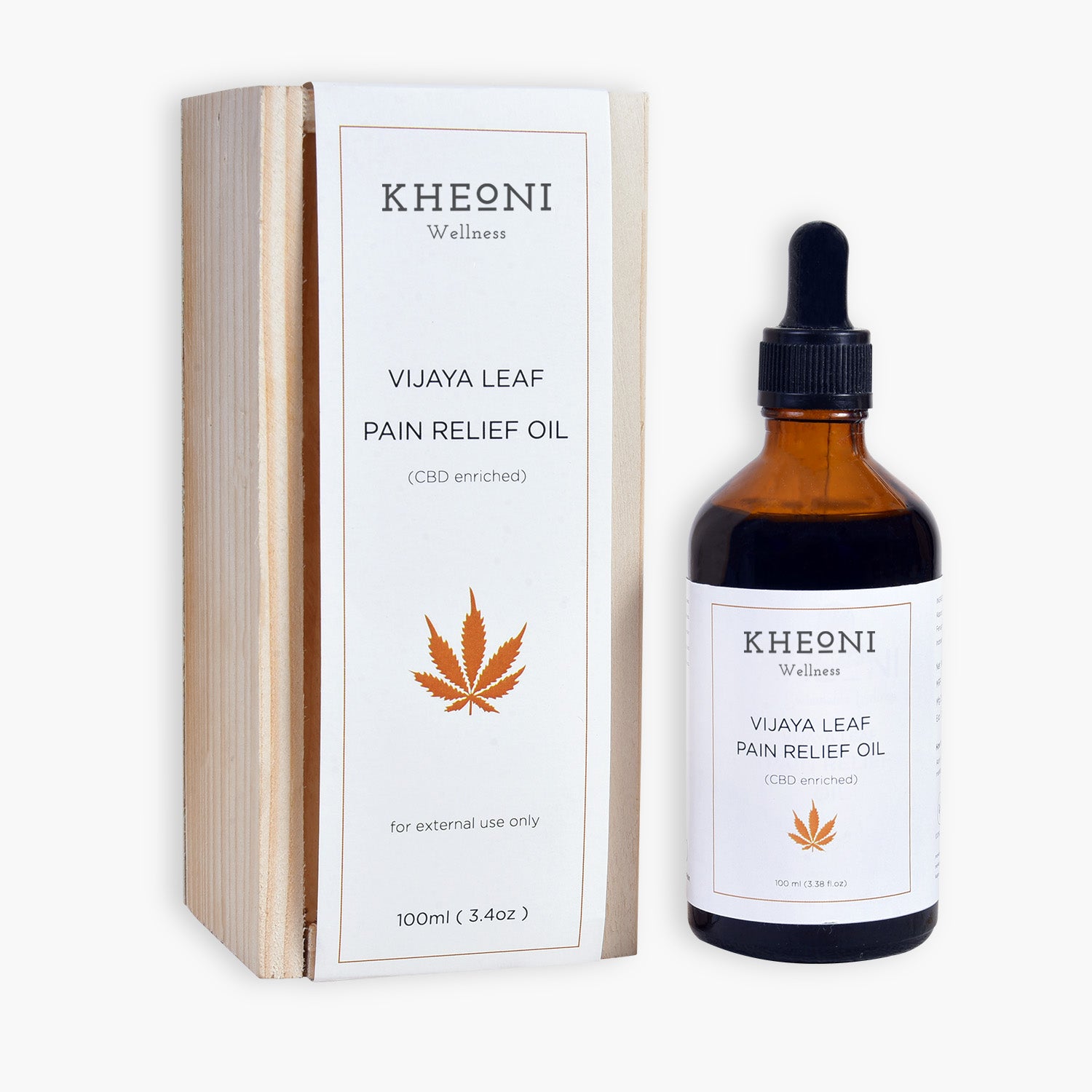 Ayurvedic Oil for Pain Relief - Vijaya Leaf – Kheoni