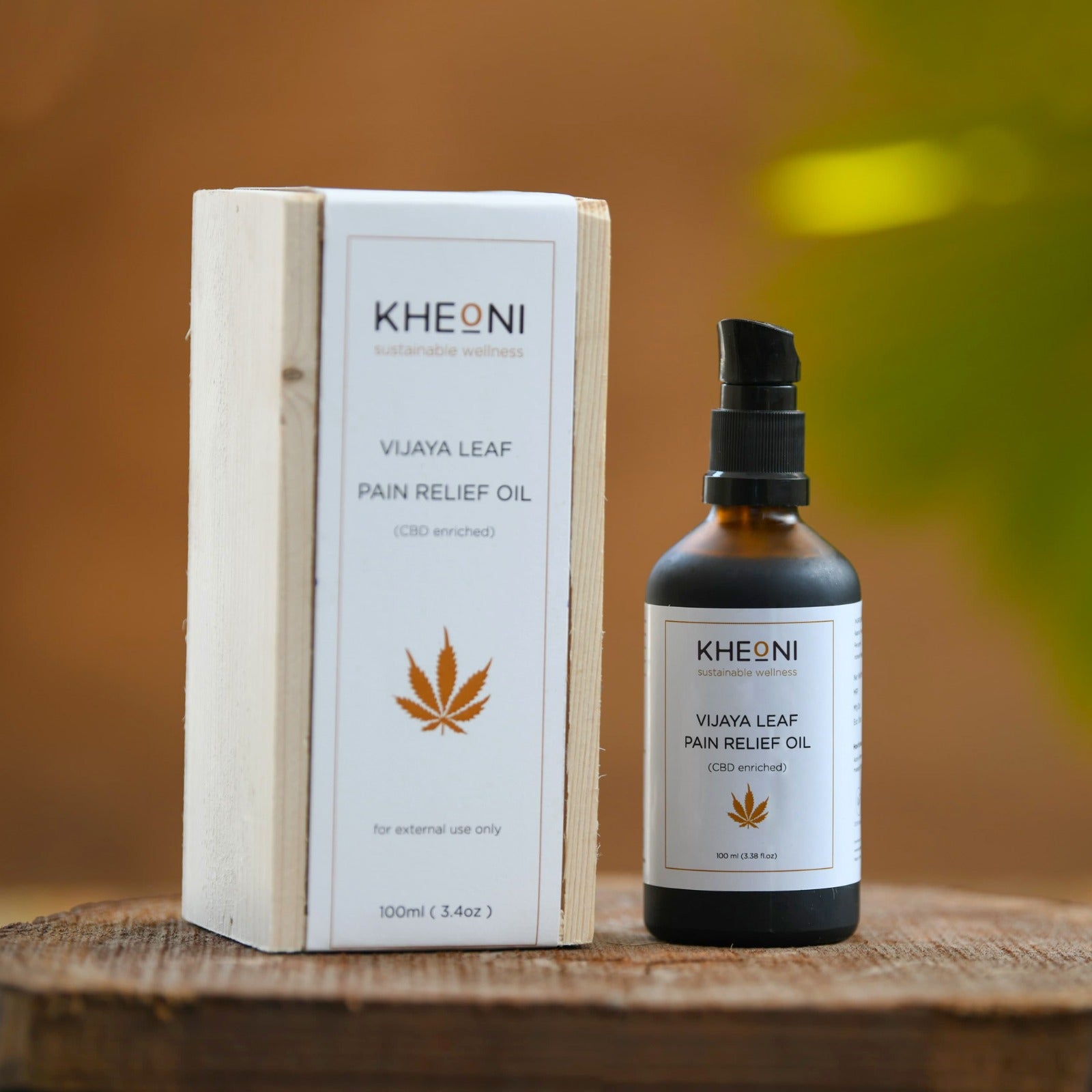 Vijaya Leaf Oil | Pain Relief Oil | Non-Sticky Oil – KHEONI